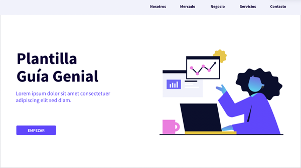 Plantillas de microsite | Genially